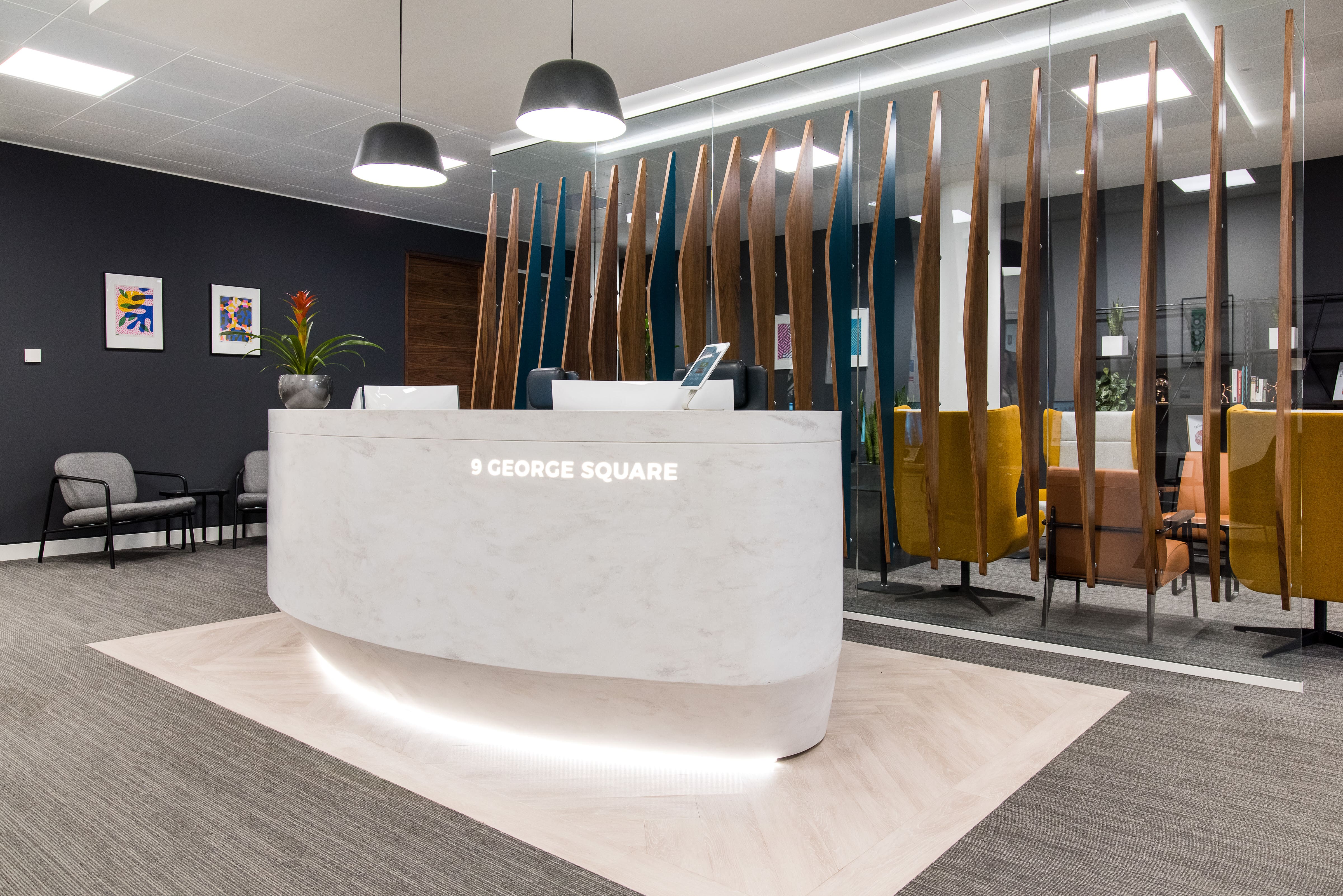 Serviced Office 9 George Square, Glasgow, G2 1QQ – Knight Frank