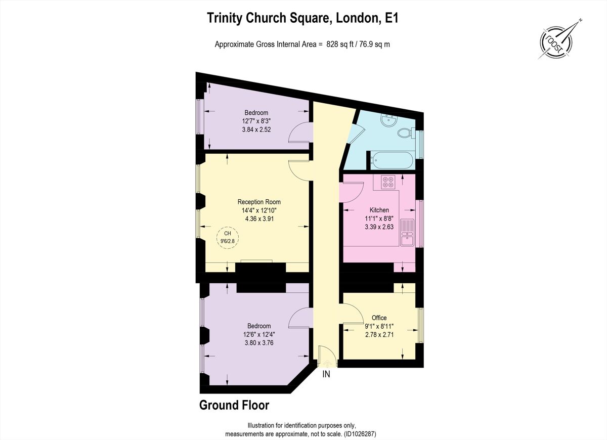 flat to rent in Flat, 67 Trinity Church Square, Southwark, London, SE1 ...