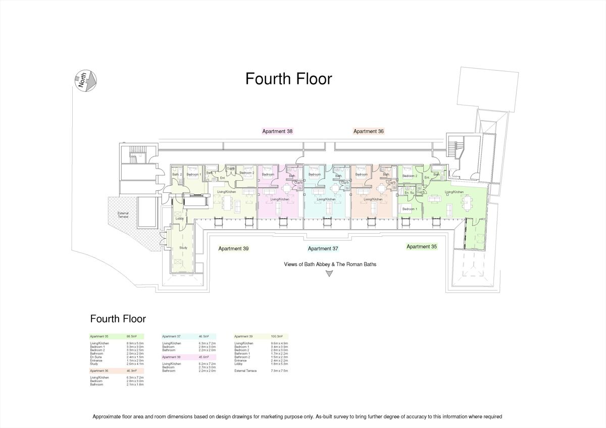 flat for sale in Apartment 35, Arlington House, Bath Street, Bath, BA1 ...
