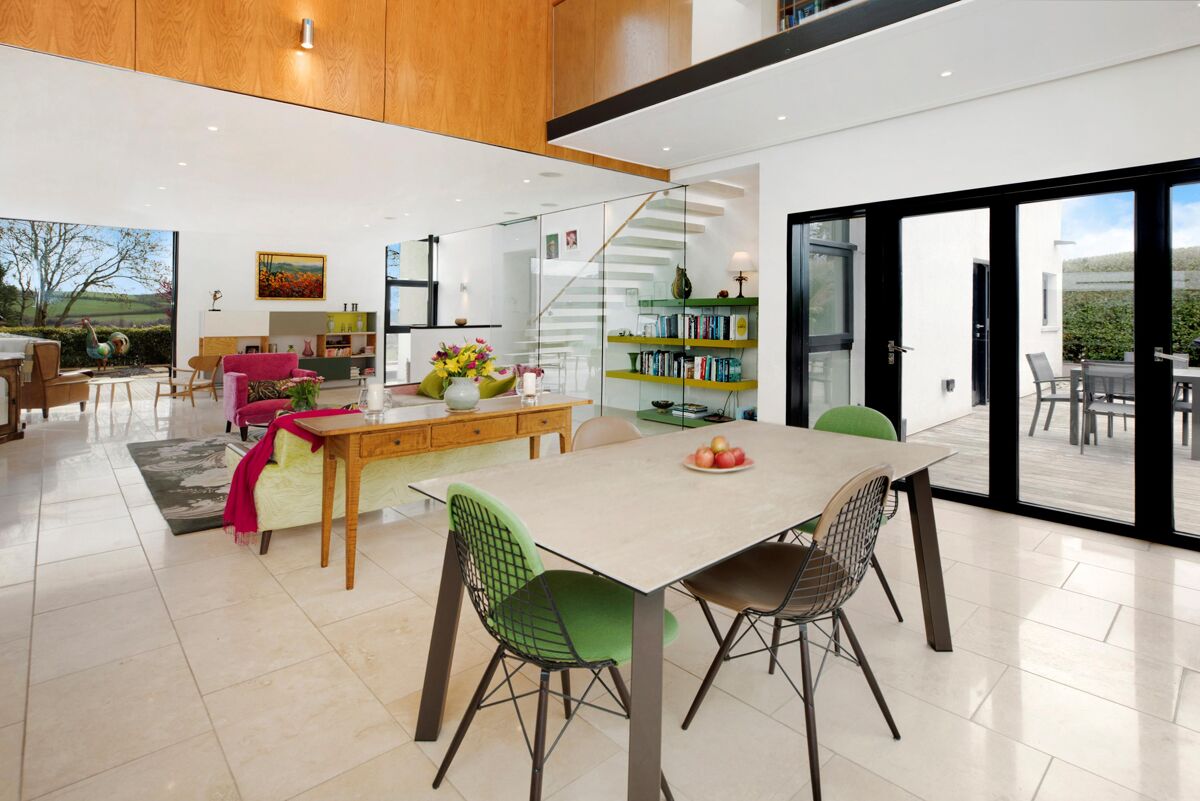 An impressive contemporary home designed by the award winning architect ...