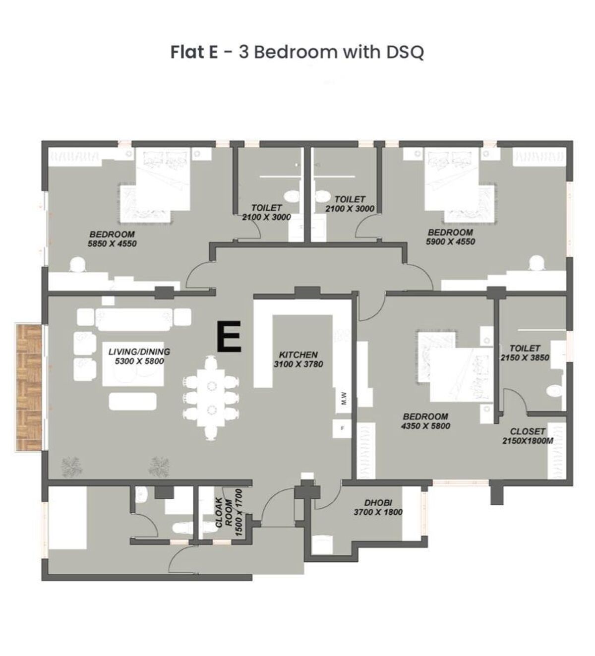 Elegant & spacious 3 bedroom en-suite apartment in Westlands | Knight ...