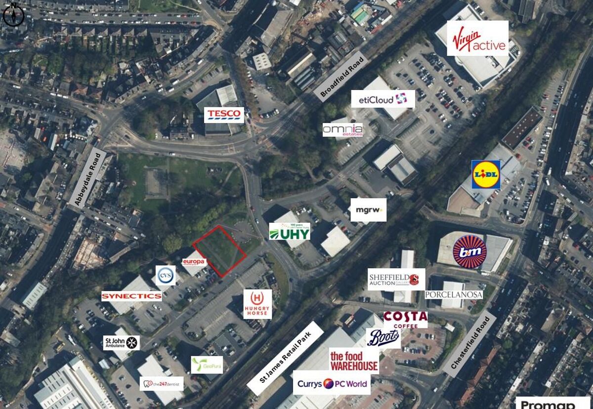 Industrial/Distribution for sale in Land, Broadfield Close, Sheffield ...