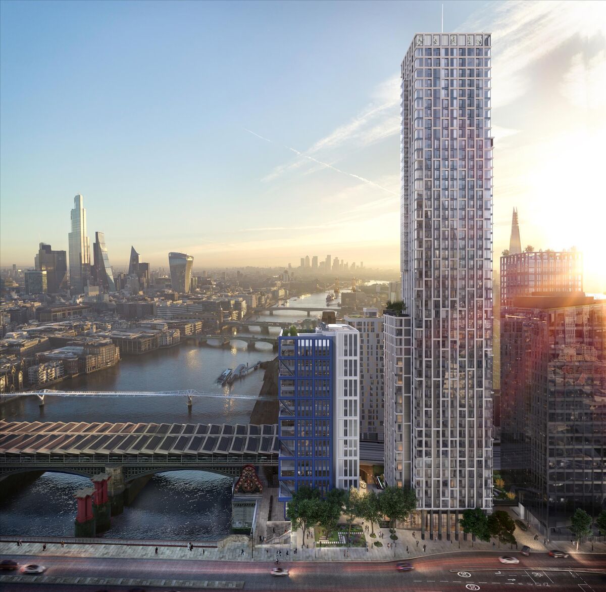 Development for sale in Opus, Bankside Yards, 260 Blackfriars Road ...