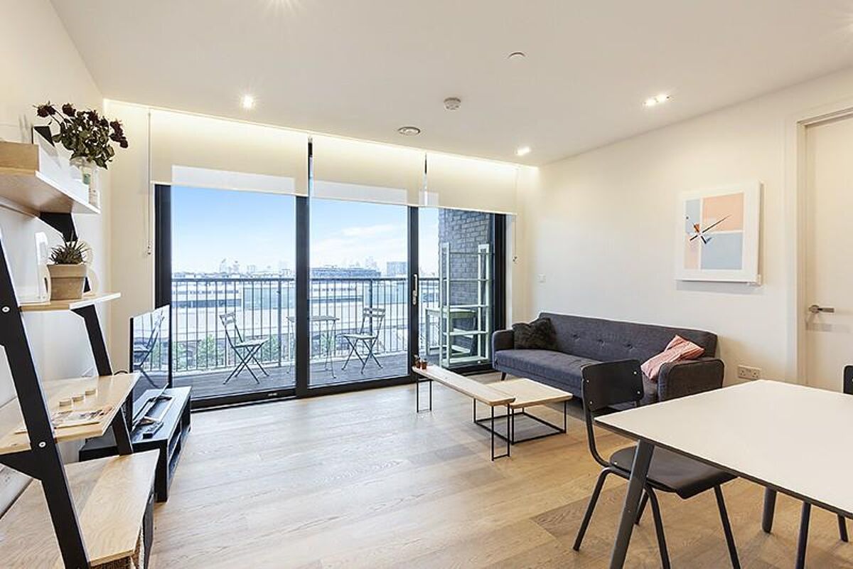 flat to rent in Handyside Street, King's Cross, London, N1C ...