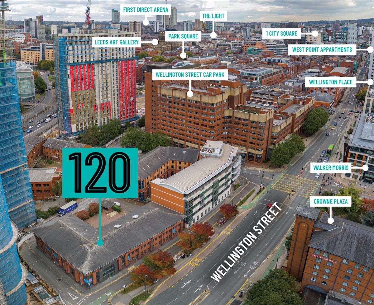 17,822 sqft Office for rent in 120 Wellington Street, Leeds, LS1 4LT ...