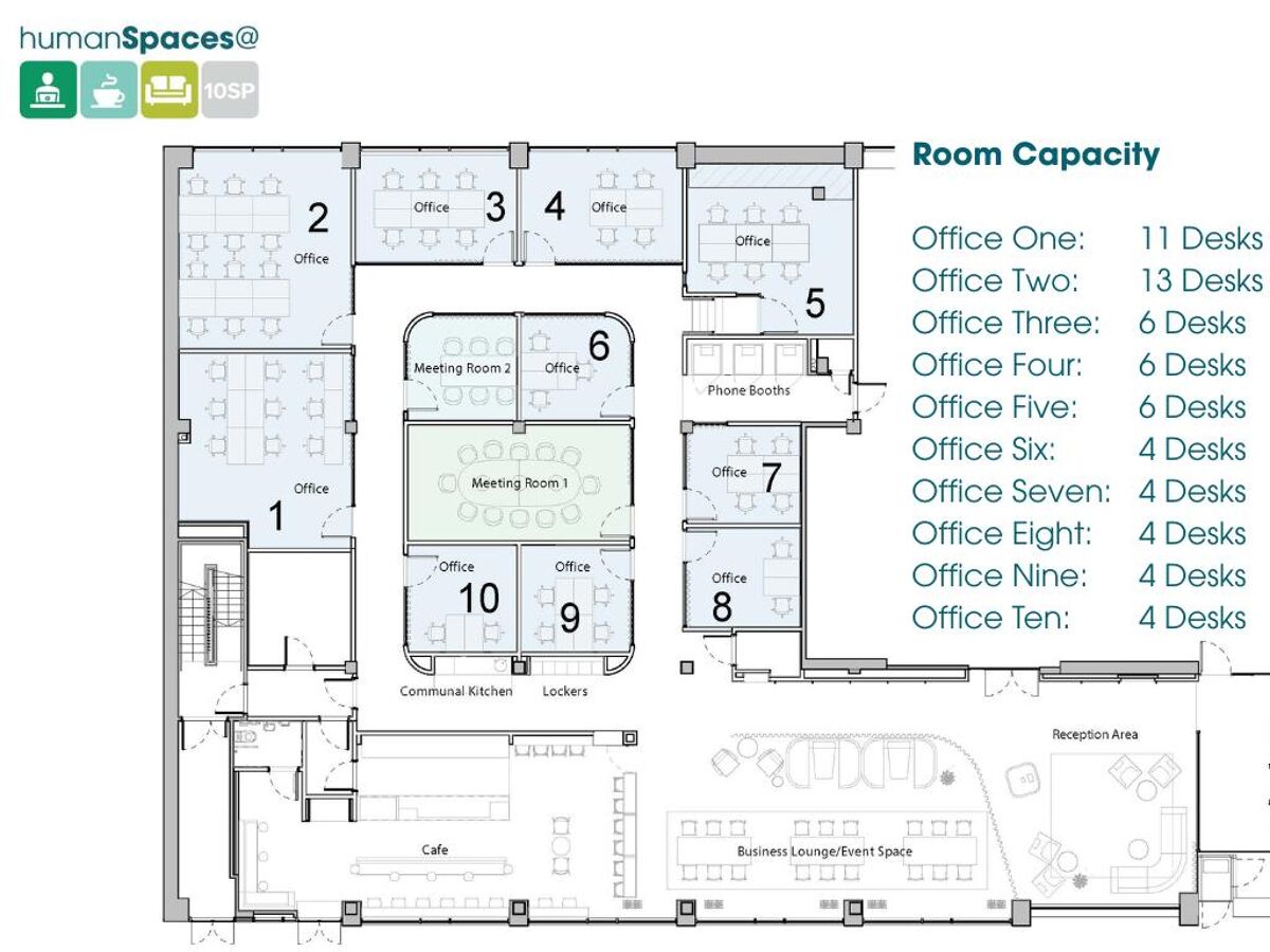 Office (Serviced Offices) to rent in HumanSpaces 10 South Parade, 10 ...