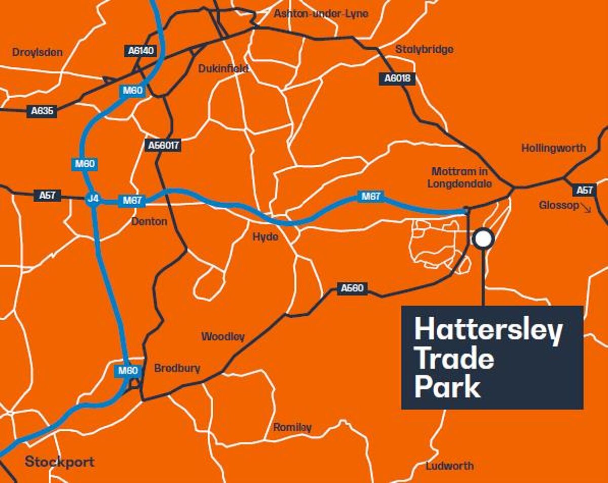 Industrial/Distribution to rent in Hattersley Trade Park, Stockport ...