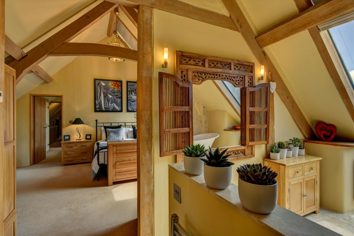 The Bowery is a superb, converted barn with a pretty walled garden set ...