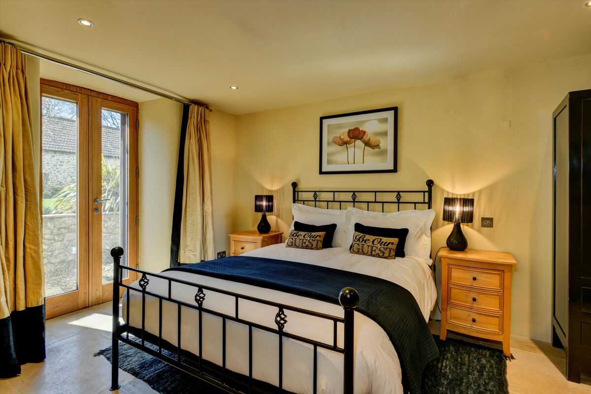 The Bowery is a superb, converted barn with a pretty walled garden set ...