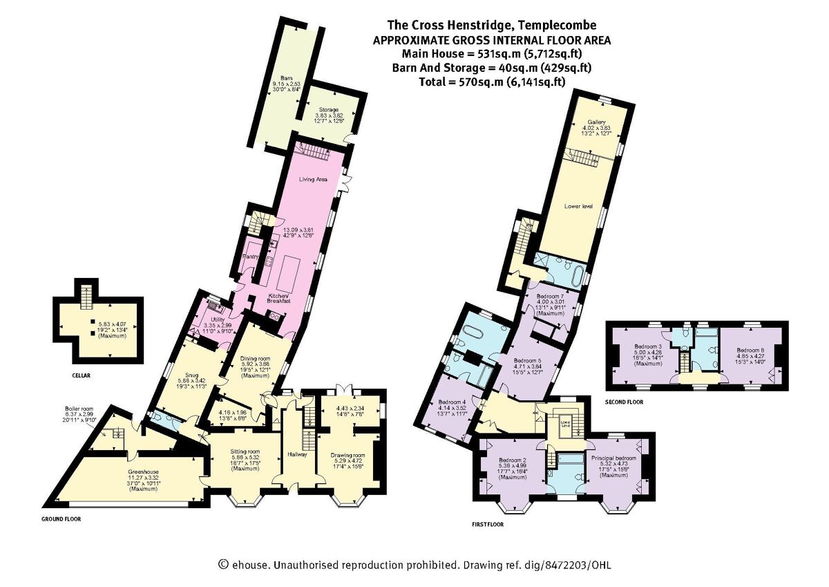 Keyham House is an unlisted Regency family house with a large walled ...
