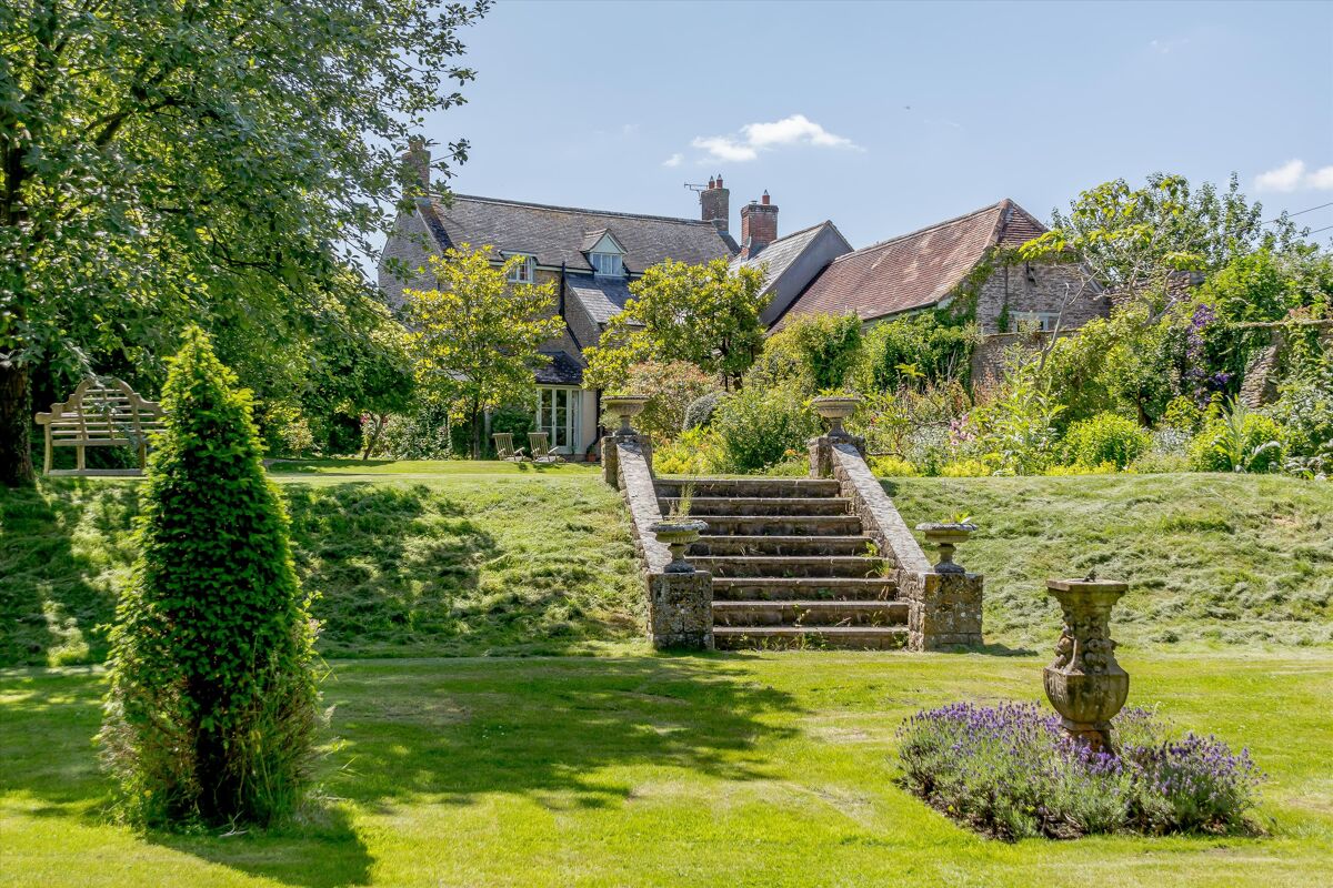 Keyham House is an unlisted Regency family house with a large walled ...