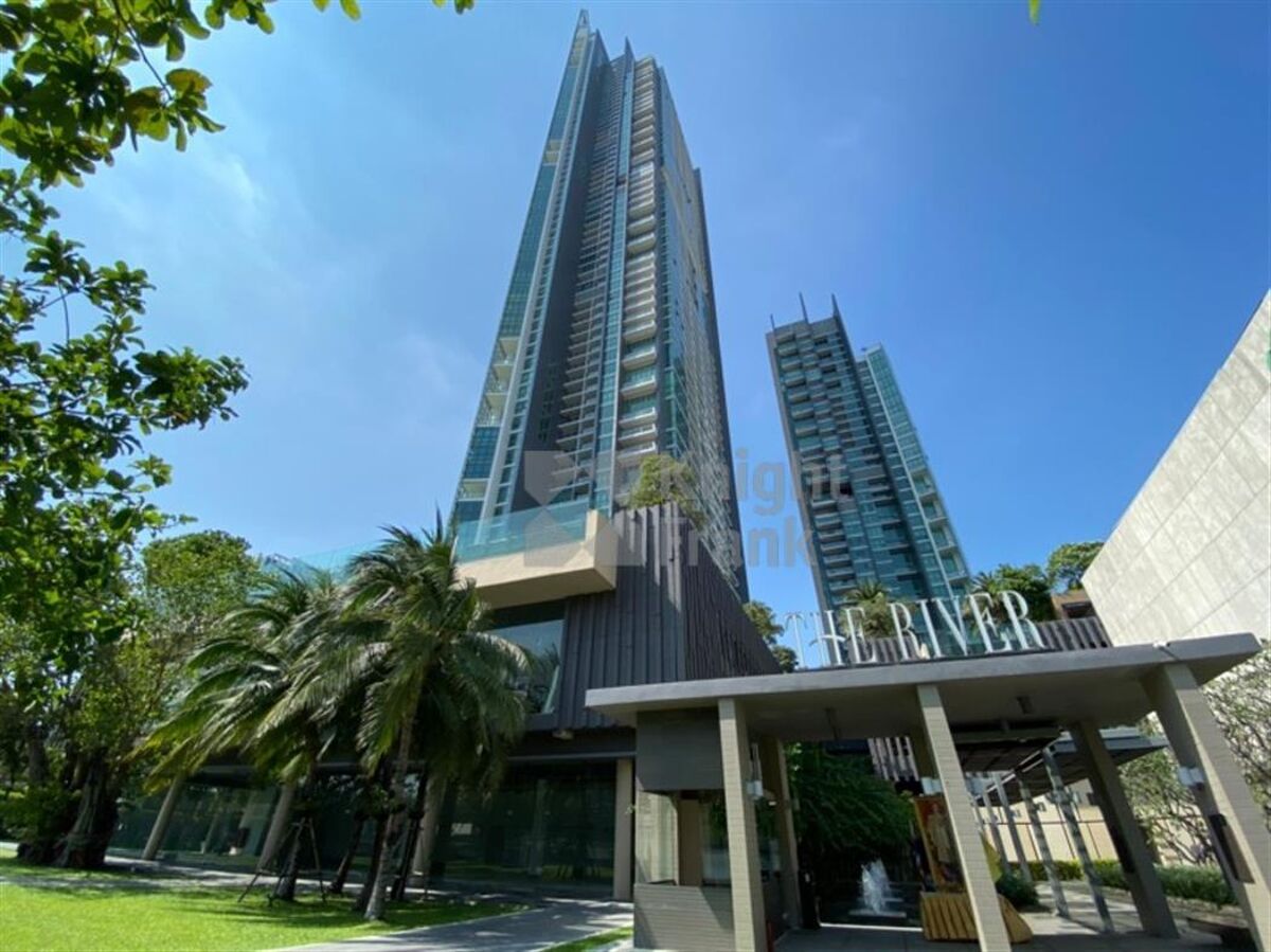 condominium for sale in Chareonnakorn, The River, 68 sq.m ...