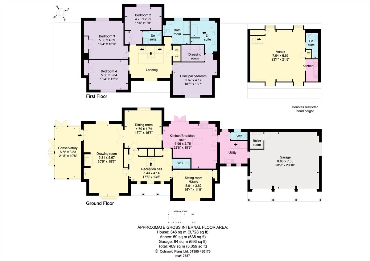 house for sale in The Burcott, Roman Road, Hereford, HR1 1JX ...